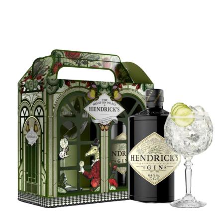 Hendrick's Original Gin Gift Pack (FOC x1 Hendrick's Gin Glass ...